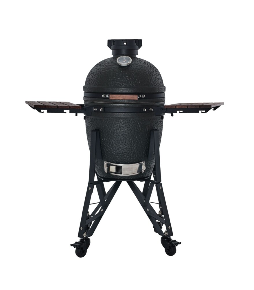 The Bastard Urban Kamado Keramikgrill Large Complete matt-schwarz mit ...